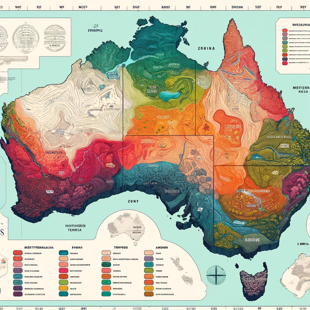 Australian Grow Zones and Monthly Planting Recommendations – Quality ...